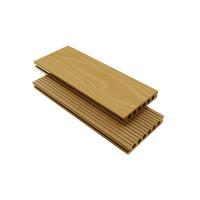 China Exterior Grey Wood Grain Composite Decking Materials 150x25mm for sale