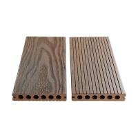 China 140x25mm Red Wood Hollow Composite Decking Back Garden Recycled Materials for sale