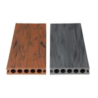 China 140*30mm Red Brown Art Hollow Core Board Decorate For Plazas High Strength for sale