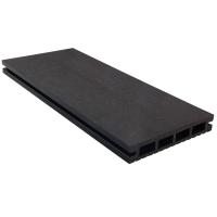 China Smoke Gray Hollow Composite Deck Board Brushwood For Yard Antisepsis for sale