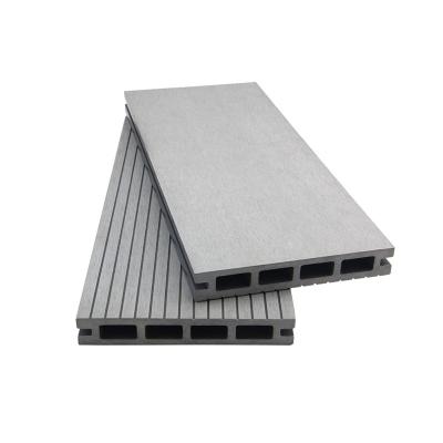 China Sunset Gardens Hollow Composite Decking Boards 16 Ft Fireproof Non Toxic Pollution for sale