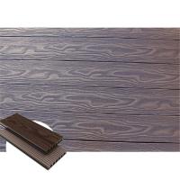 China 140x25mm Red Wood Hollow Composite Decking Back Garden Recycled Materials for sale
