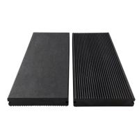 China Anti Rot Hotel Solid Composite Decking Boards 138x26mm Recyclable for sale