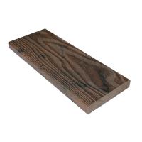 China 134*24mm 38% HDPE Solid Wood Decking Board FSC Light Grey High Strength for sale