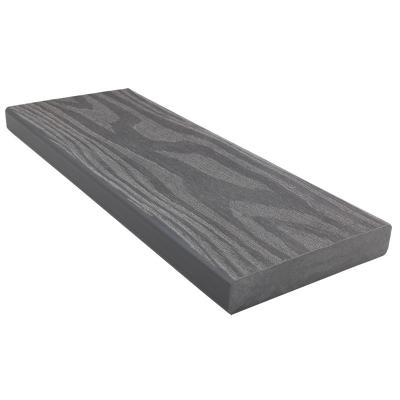 China 50% Wood Fiber 2.7m Solid Composite Decking Trim Sanding Surface for sale