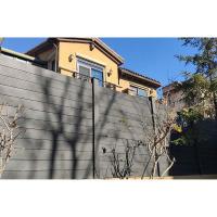China CWF06 Waterproof WPC Fence Panel Boards Non Toxic Pollution 1800x1800mm for sale