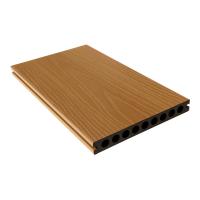 China 200x24mm Patio Anti UV Outdoor Composite Wood Stone Grey 38% HDPE for sale