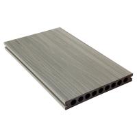 China 200x24mm Patio Anti UV Outdoor Composite Wood Stone Grey 38% HDPE for sale