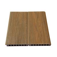 China Anti Mildew Outdoor Capped Composite Decking Trim Life 25-30 Years 38% HDPE for sale