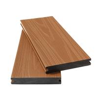 China Worldwide Real Wood Aesthetics Capped Composite Decking Fast Shipping for sale