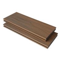 China Worldwide Real Wood Aesthetics Capped Composite Decking Fast Shipping for sale