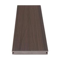 China Easy Installing Real Wood Aesthetics Capped Composite Decking for sale
