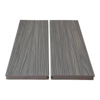 China Balcony 5.4m Capped Composite Decking Trims Space Gray Anti UV for sale