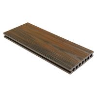 China 2.7m Terrace Capped Composite Decking board HDPE Eco Friendly Smoke Gray for sale