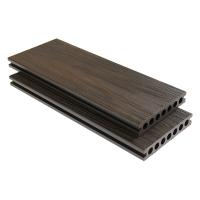 China 140x23mm Anti Rot Composite Outdoor Decking Boards Dark Teak High Strength for sale
