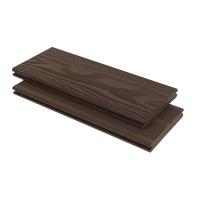 China Waterproof Solid Composite Wood Decking With No Plastic Feel for sale