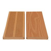 China Exterior Robust Wood solid edge Composite decking Trim Boards Customized Length for sale