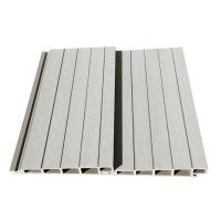 China Fireproof Villa Exterior Wall Cladding 185x30mm Grooved Panels for sale