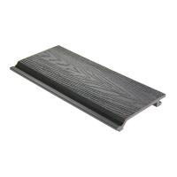 China 157x21mm Wall Cladding Materials Mall Exterior Siding Light Grey for sale