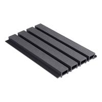 China 219x26mm Waterproof Exterior Wall Cladding Panel For Shopping Mall Red Pine for sale
