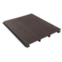 China 245*23mm Colored Exterior Wood Wall Panels Fibers Groove Surface for sale