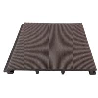 China 245*23mm Colored Exterior Wood Wall Panels Fibers Groove Surface for sale