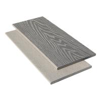 China 3D Wood Grain Surface Composite Decking Trim Anti UV Waterproof for sale