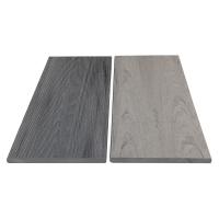 China Coffee Apartment External Wall Cladding Sheets 139*9mm 3D Woodgrain for sale