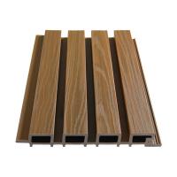 China Walnut Hotel Composite Exterior Cladding 219x26mm Anti UV No Crack for sale