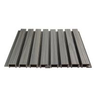 China 2.7m Waterproof Capped Composite Exterior Cladding Black Panels For Ceiling for sale