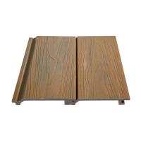 China 38% HDPE No Maintenance Composite Exterior Cladding Amber Yellow for sale