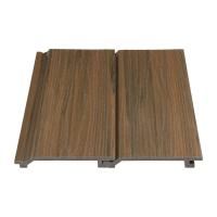 China 38% HDPE No Maintenance Composite Exterior Cladding Amber Yellow for sale