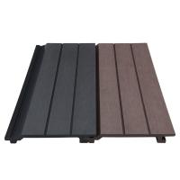 China Innocuous Wood Exterior Cladding Panels Anti UV No Crack Light Grey for sale