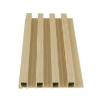 China 167x24mm Pure Color Wood Interior Wall Paneling Soundproof CWB167 for sale