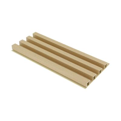 China 167x24mm Pure Color Wood Interior Wall Paneling Soundproof CWB167 for sale