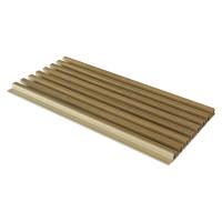 China Aesthetics 2.9m 12ft Indoor Wood Panels 20 Percent Calcium Calbonate Wall Planks for sale