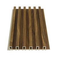 China CNAS Hotel Wood Aesthetics Interior Wall Paneling Anti Static 173*20mm for sale