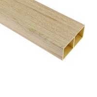 China SGS Waterproof PVC Hollow Square Tube 2.9m Antisepsis No Crack for sale