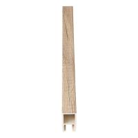 China ECO Woodgrain Wooden Ceiling Panels Material Non Toxic Pollution 25x50mm for sale