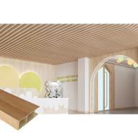 China Waterproof CNAS Wooden Ceiling Panels Material Anti Insect 50x150mm for sale