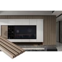 China 159x26mm Coating Surface Interior Wall Paneling CWB159 Mothproof Wood for sale