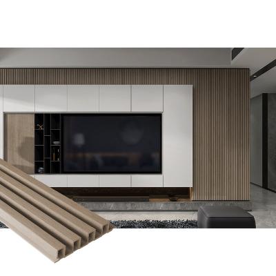 China 159x26mm Coating Surface Interior Wall Paneling CWB159 Mothproof Wood for sale