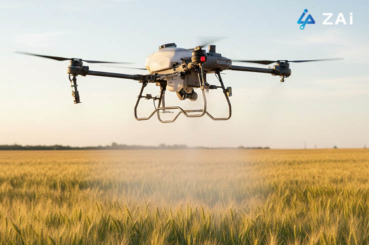 agricultural spraying drone