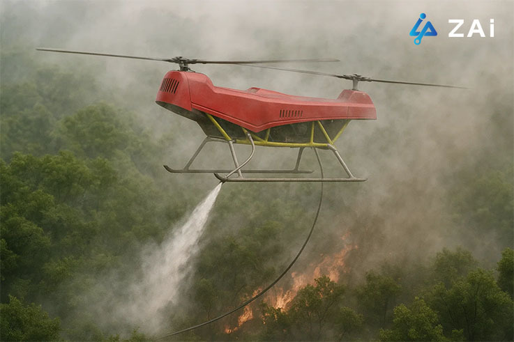 firefighting drone