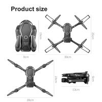 China Hand Control Drone V88 Dual Camera Flying Drone Toy For Kids , One Key Return Drone for sale