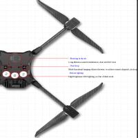 China Payload UAV 10KG/10KM/30 minutes/ Night Lighting And Dual Bottom Hooks Thrower Drone Delivery for sale