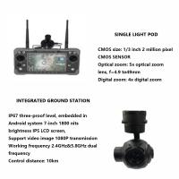 China ZAi 10KG Payload Multi Rotor Drones With Drop Kit Industrial Drones for sale
