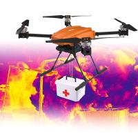 China ZAi Professional Fire Fighting Drone Search and Rescue UAV with Thermal Camera for sale