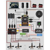 China Heavy-duty Flight Controller for Industrial Drones with RTK 0.01-0.02m Accuracy and 20-130V Dual-Channel Voltage Regulator for sale
