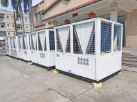 China Eco Friendly R410A Air Cooled Modular Chiller 260KW For Industry HVAC System for sale